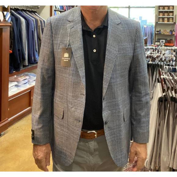 Coppley | Suits & Blazers | New Coppley Gibson Sport Coat In Grey Blue ...